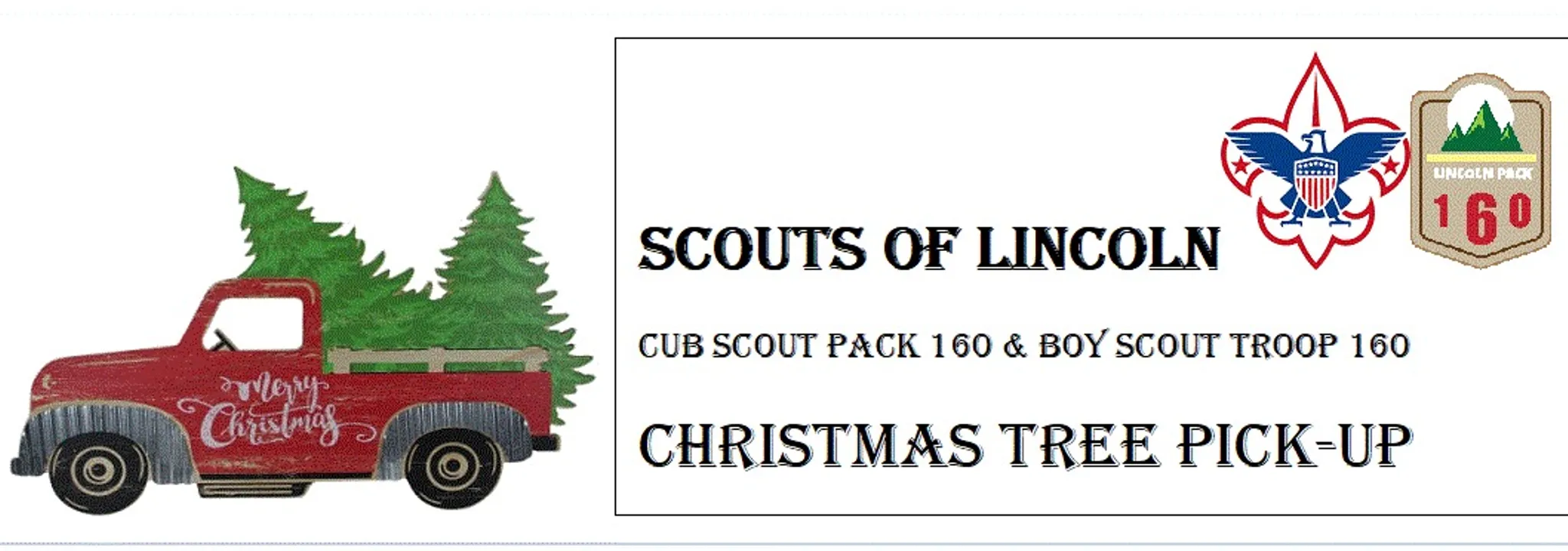 2025-26 Christmas Tree Pick-up - Cheddar Up