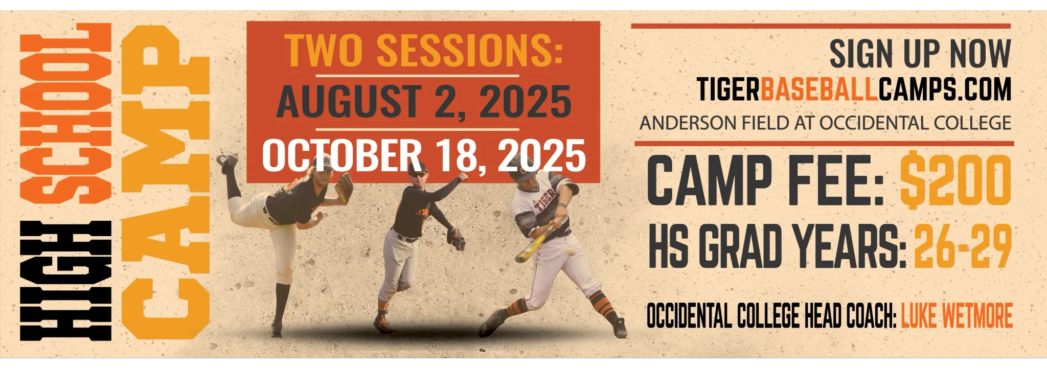 2025 High School Baseball Camps - Cheddar Up