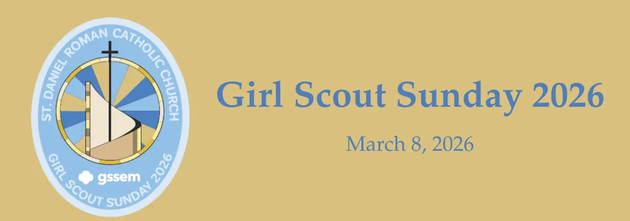 Girl Scout Sunday 2026- Catholic Mass - Cheddar Up